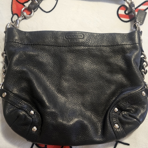 Coach | Bags | Coach Carly Pebbled Leather Shoulder Bag | Poshmark